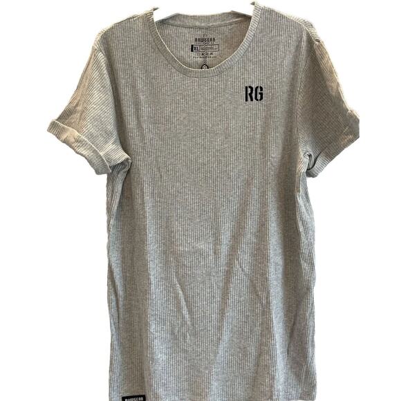 Rawgear | Shirts | Raw Gear Mens Rib Knit Shirt Xl Heather Grey Rg437 ...